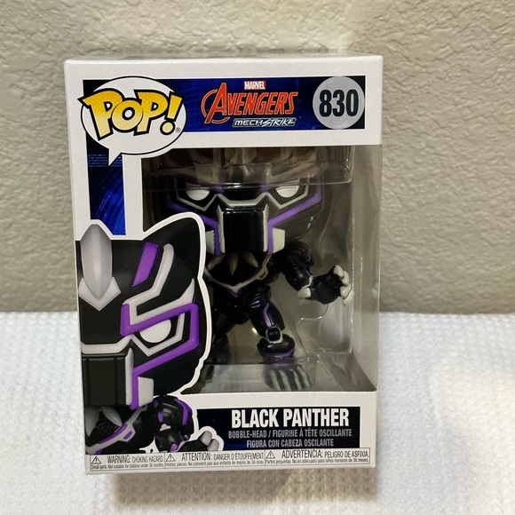 Other | Funko Pop Marvel Avengers Mechstrike Black Panther 83 | Poshmark